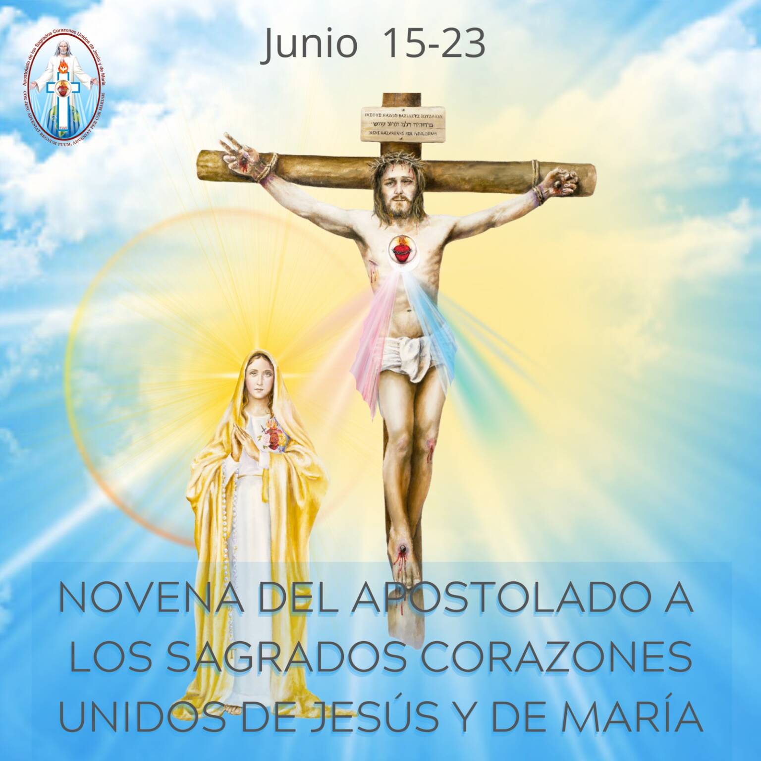 Día 5 – APOSTOLADO DE LOS SAGRADOS CORAZONES UNIDOS DE JESÚS Y DE MARÍA